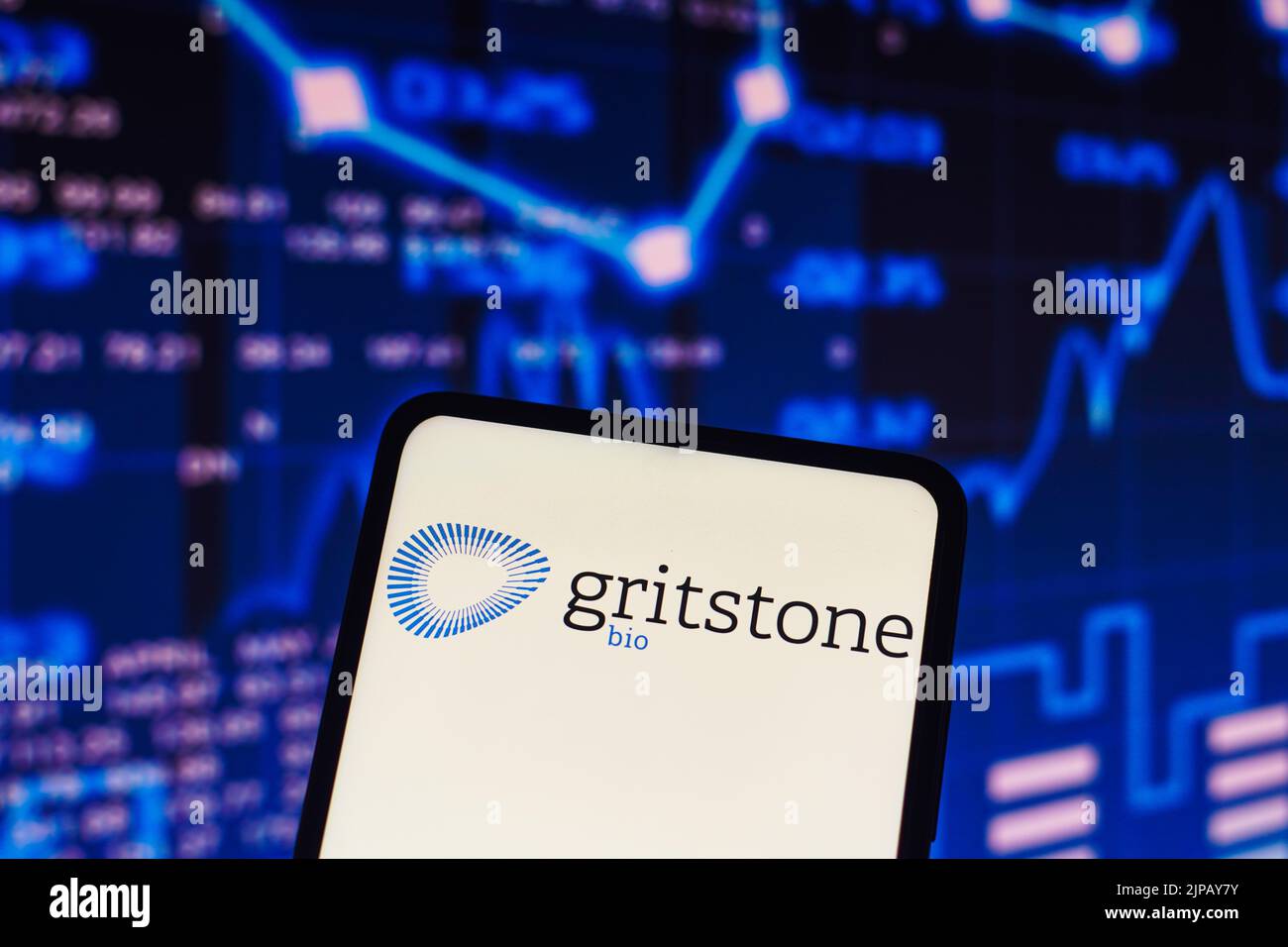 Brazil. 16th Aug, 2022. In this photo illustration, the Gritstone Bio ...