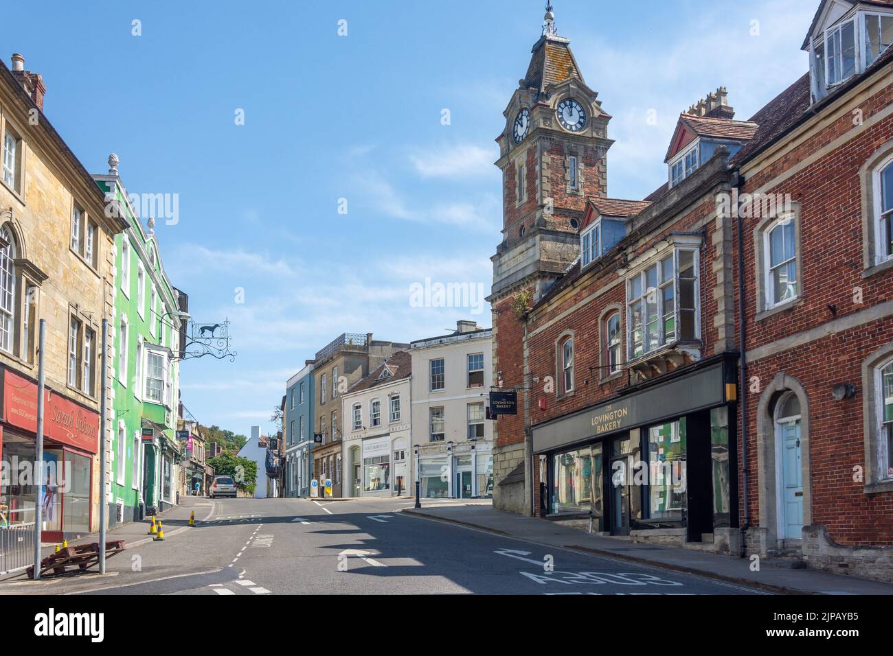 Town hall clock tower hi-res stock photography and images - Alamy