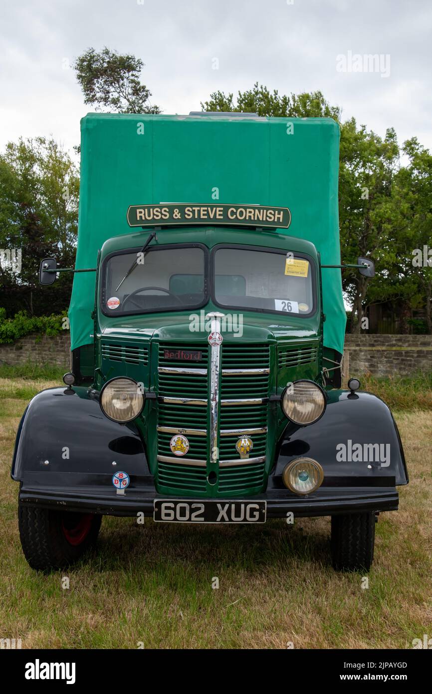 West Bay.Dorset.United Kingdom.June 12th 2022.A Bedford OLBC lorry from ...