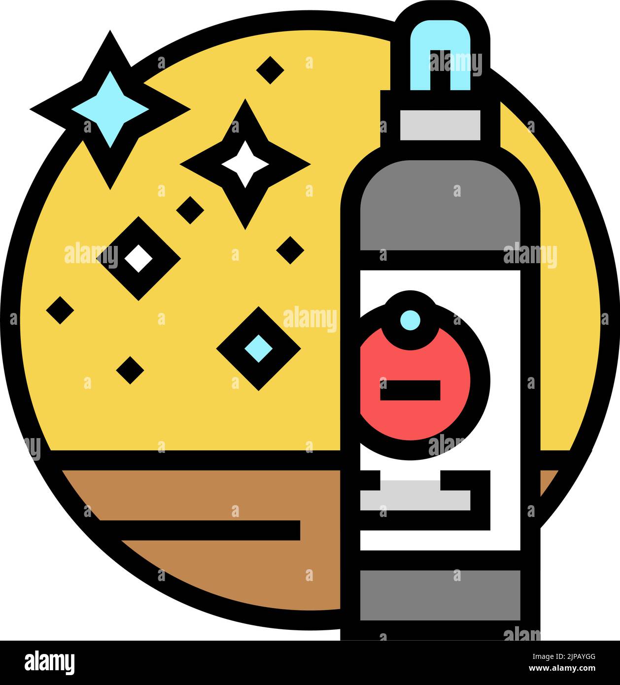 universal cleaner detergent color icon vector illustration Stock Vector ...