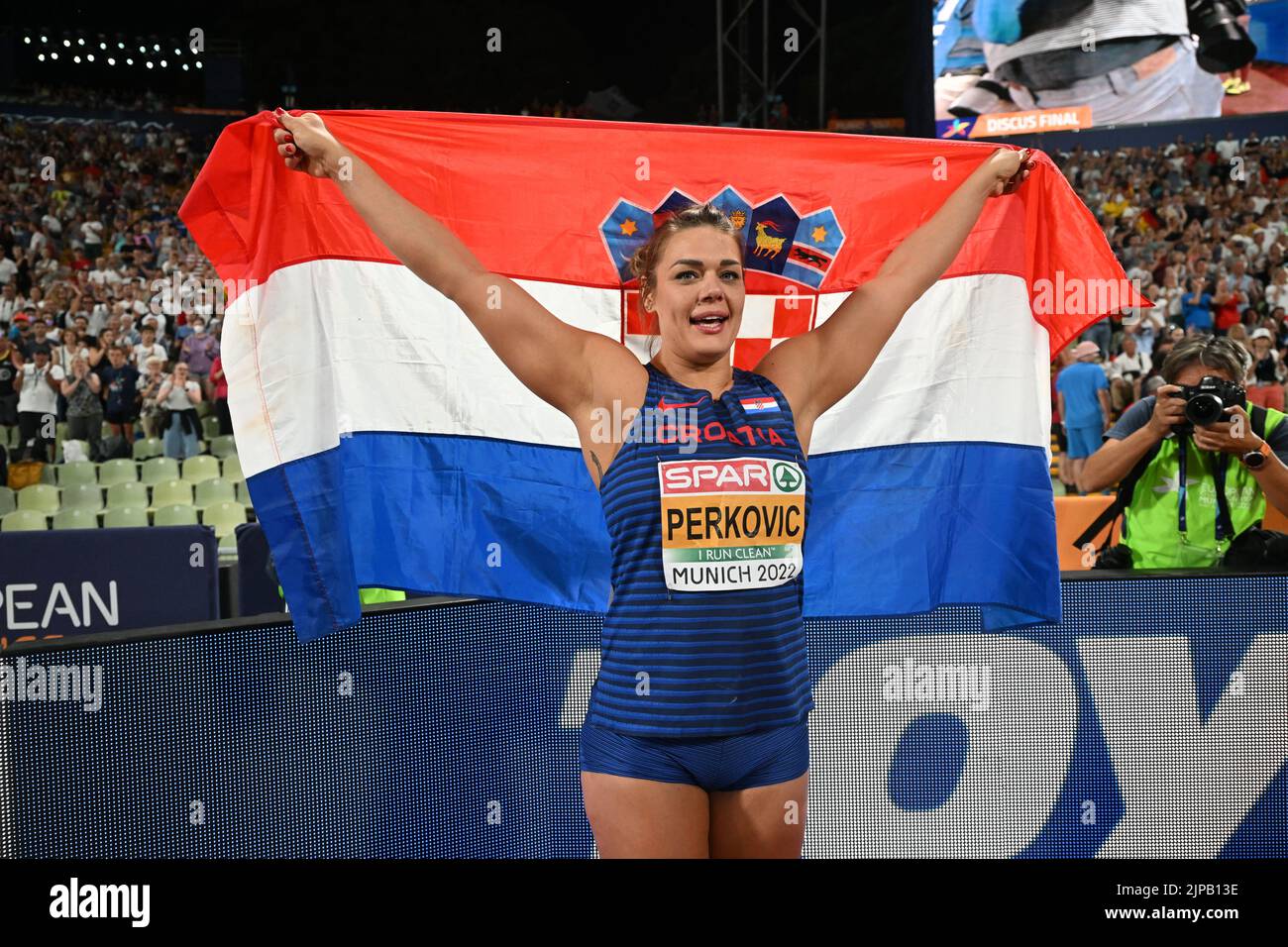 Munich, Germany. 16th Aug, 2022. European Championships, Athletics ...