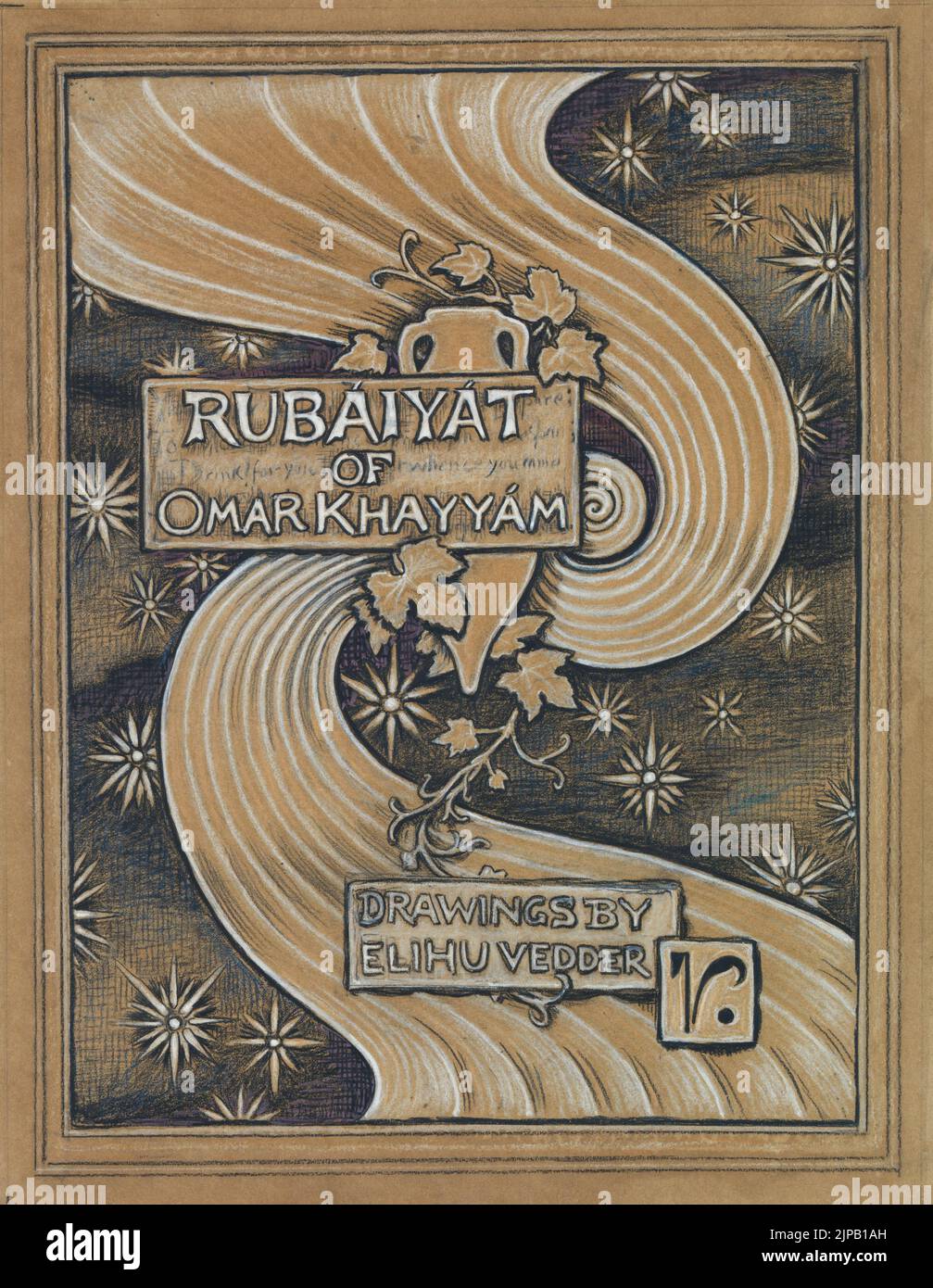 Cover Illustration by Elihu Vedder from the Rubáiyát of Omar Khayyám ...