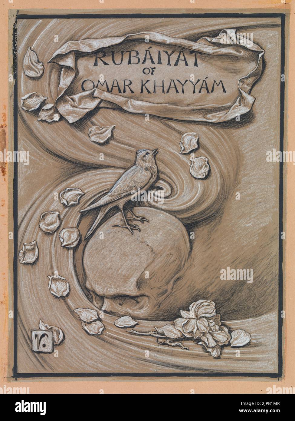 Omar’s Emblem. Illustration by Elihu Vedder from the Rubáiyát of Omar ...