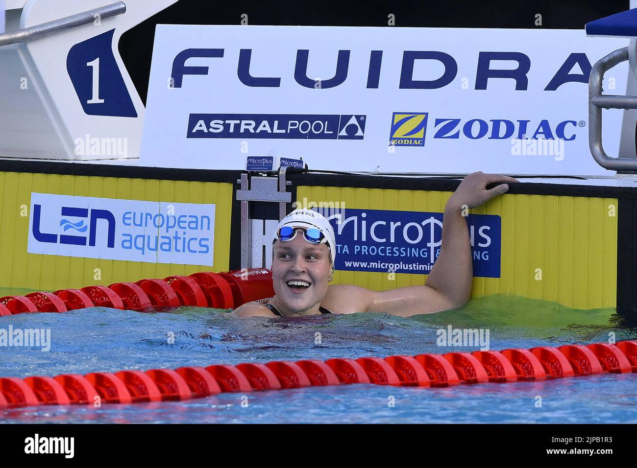 Rome, Italy. 16th August 2022, GORBENKO Anastasya (ISR) during the LEN ...