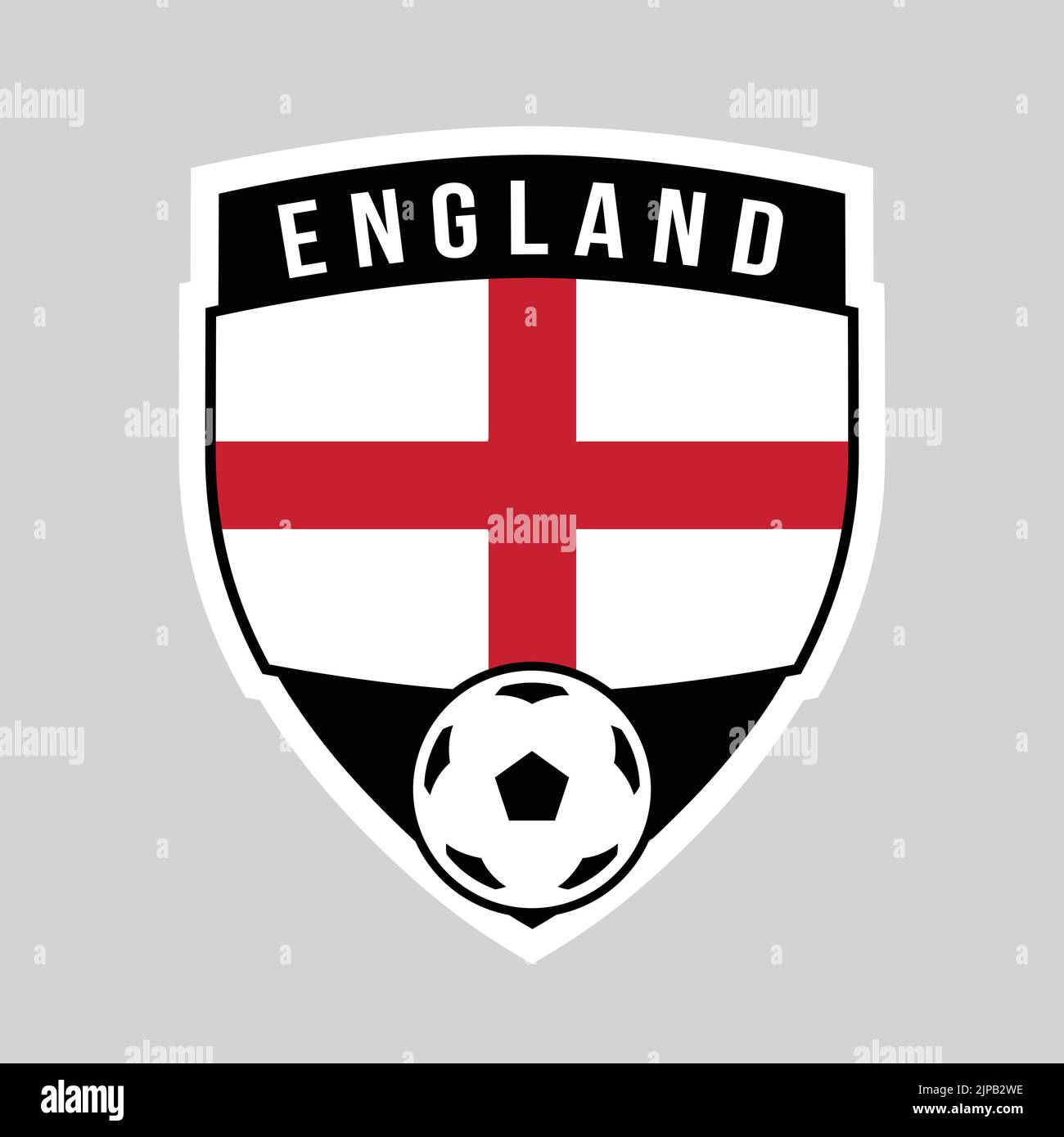 Logo england football national team Stock Vector Images - Alamy
