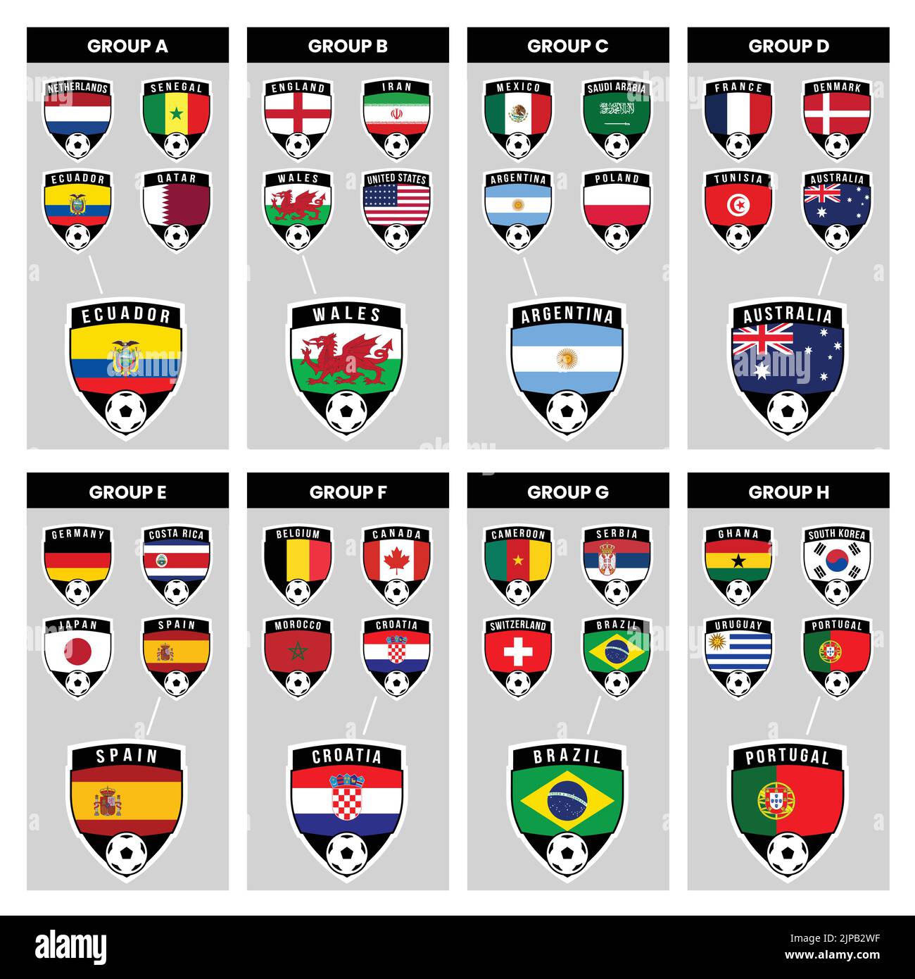 World cup qatar 2022 logo Cut Out Stock Images & Pictures - Alamy