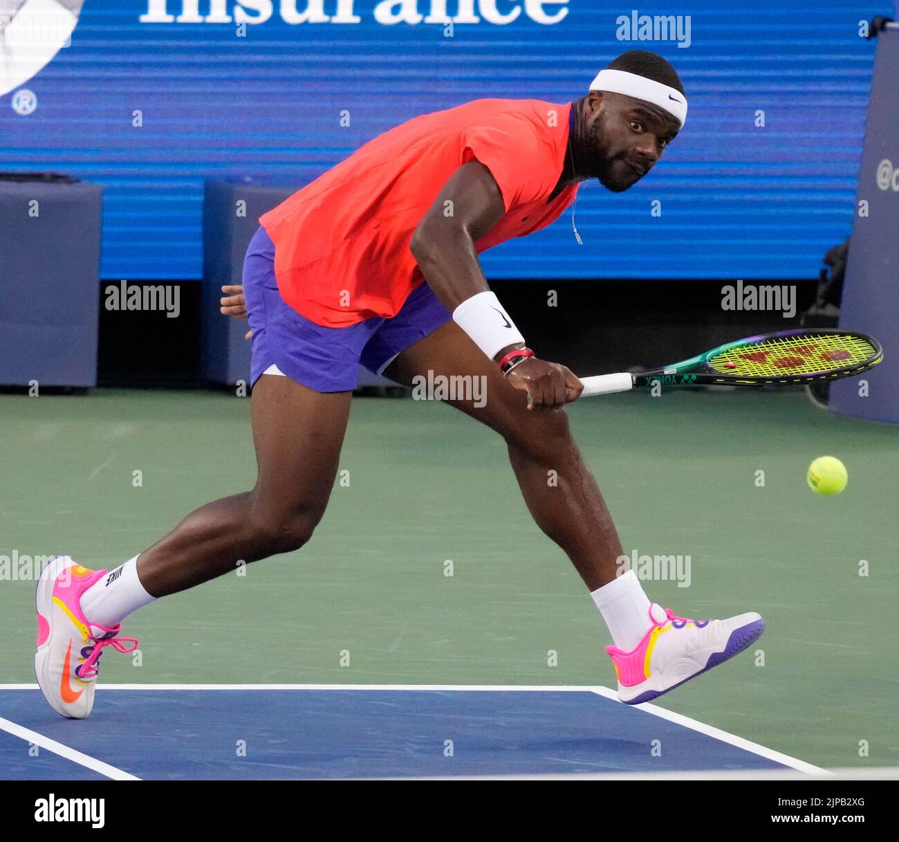 August 15, 2022: Frances Tiafoe (USA) defeated Matteo Berrettini (ITA ...