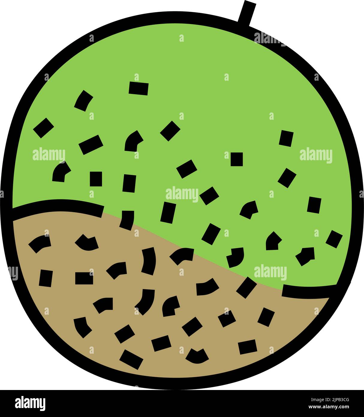 Background green musk orange Stock Vector Images - Alamy