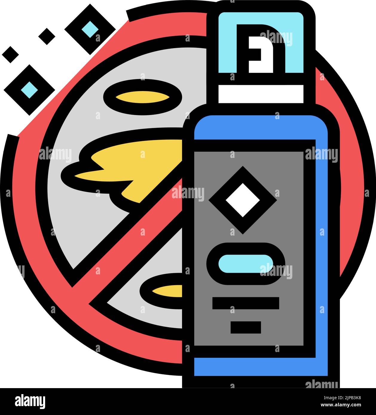 fat cleaner detergent color icon vector illustration Stock Vector Image ...