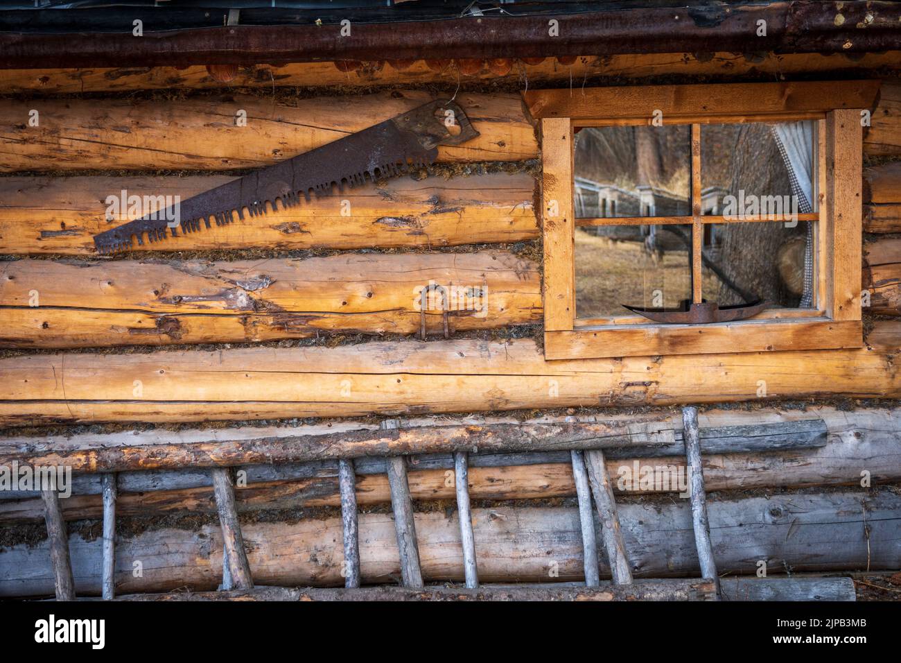 Guests on the Riverboat Discovery stop for a visit at Chena Indian ...