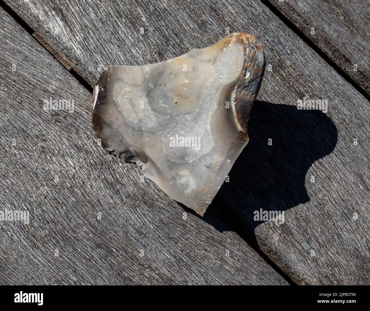 Flint knapping hi-res stock photography and images - Alamy
