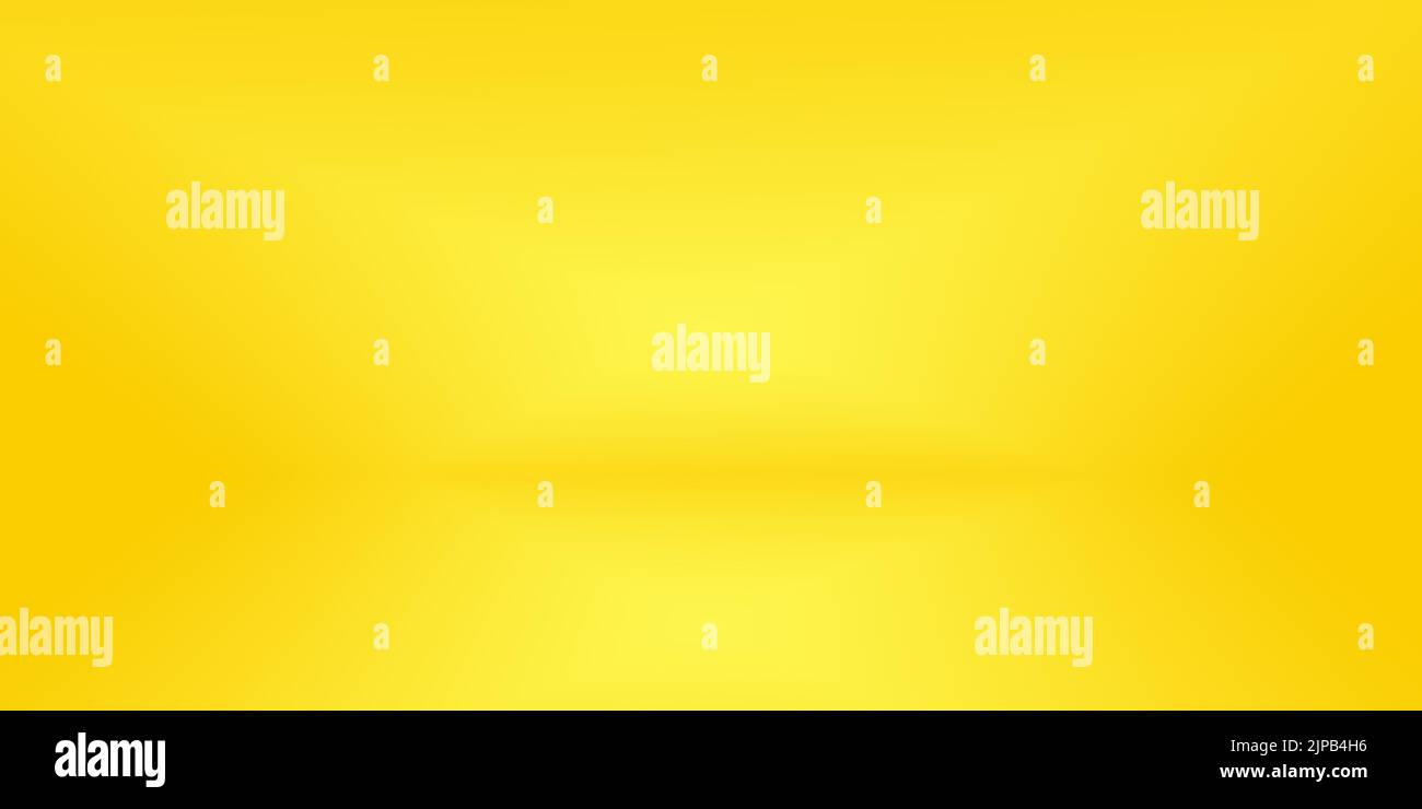 Magic abstract soft colors of shining yellow gradient studio background ...