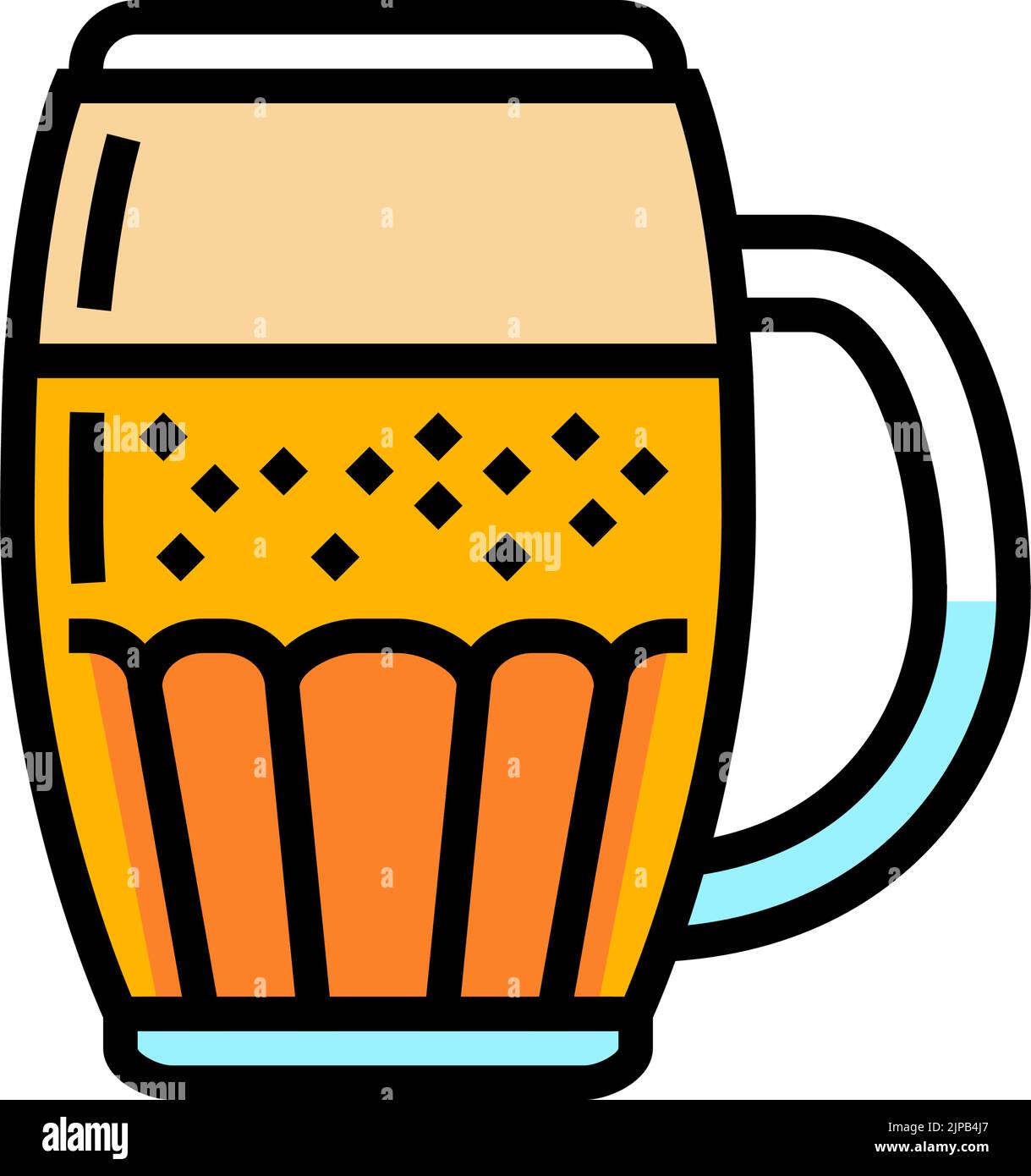cup beer drink color icon vector illustration Stock Vector Image & Art ...