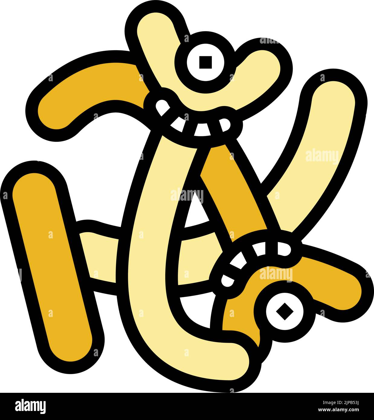 germ bacteria virus color icon vector illustration Stock Vector Image ...