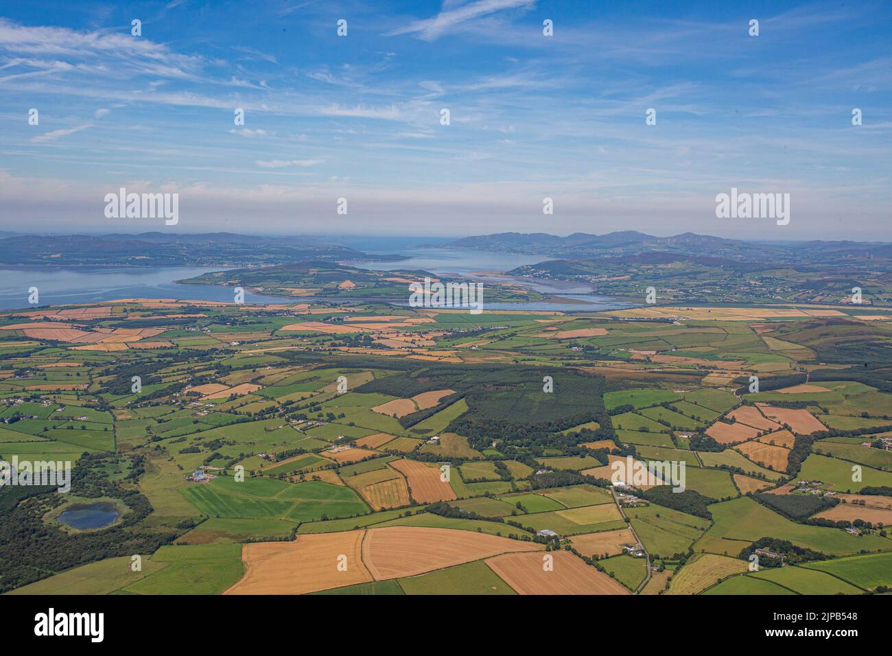 Ireland landscape aerial hi-res stock photography and images - Alamy