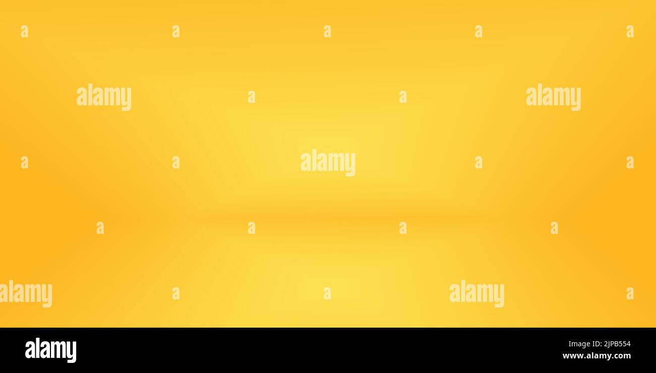 Magic abstract soft colors of shining yellow gradient studio background ...