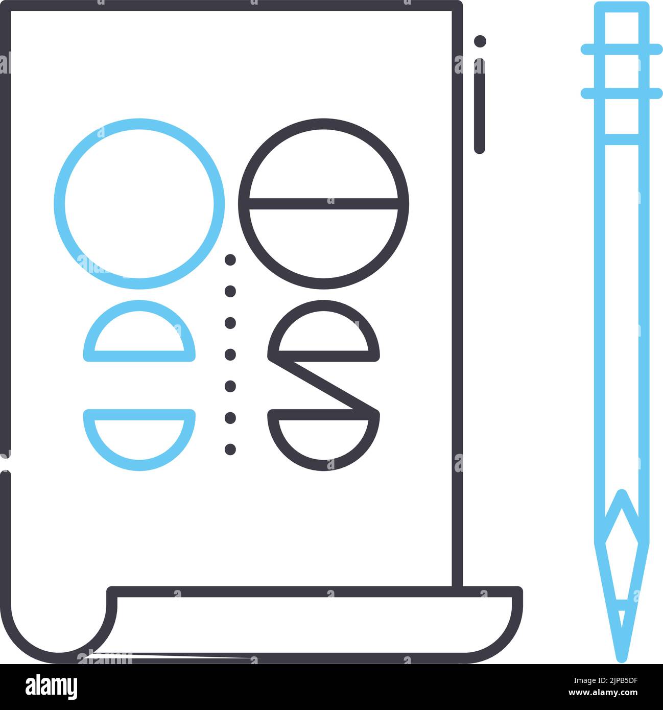 poster art design line icon, outline symbol, vector illustration ...