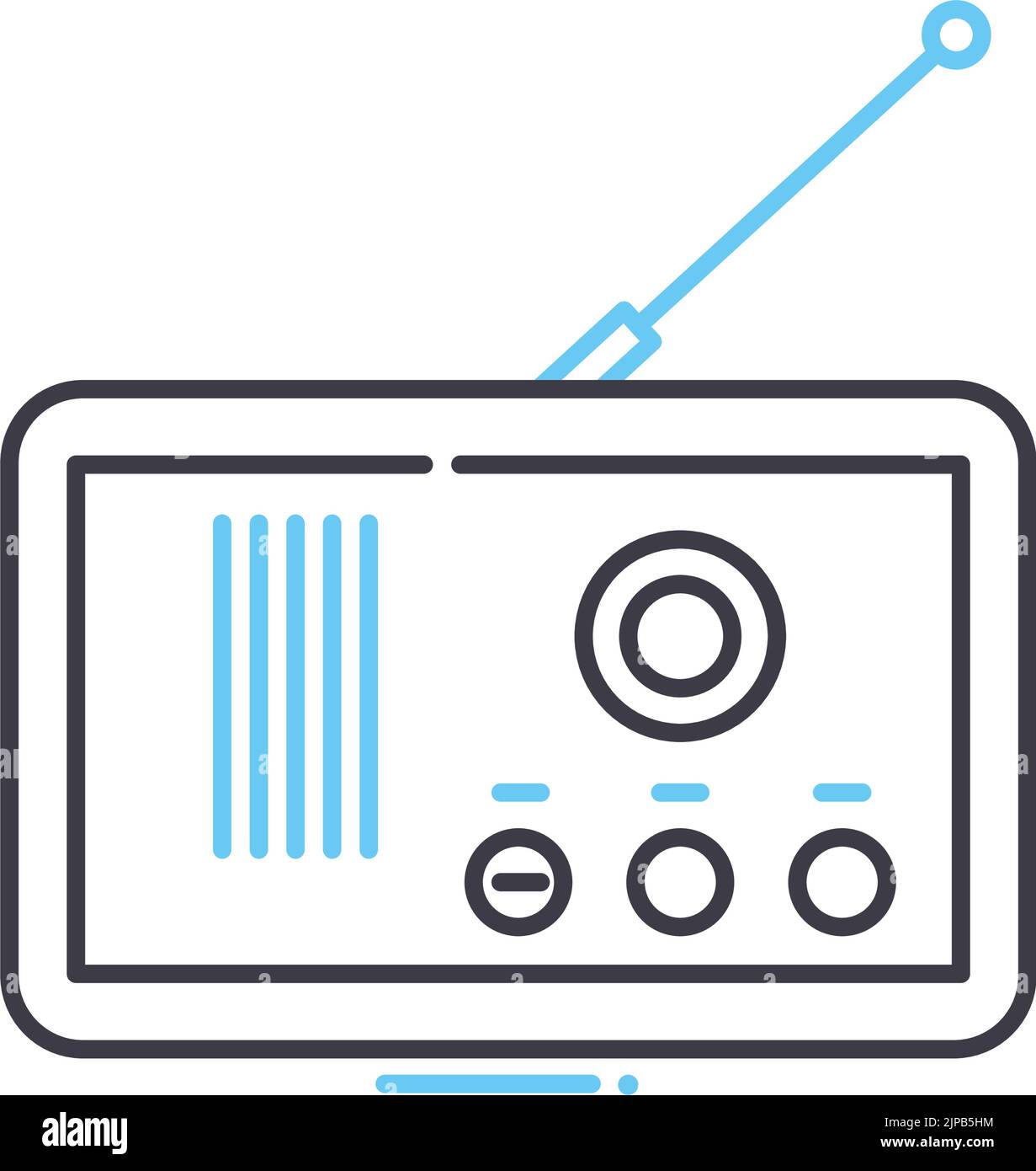 Symbol radio Stock Vector Images - Alamy