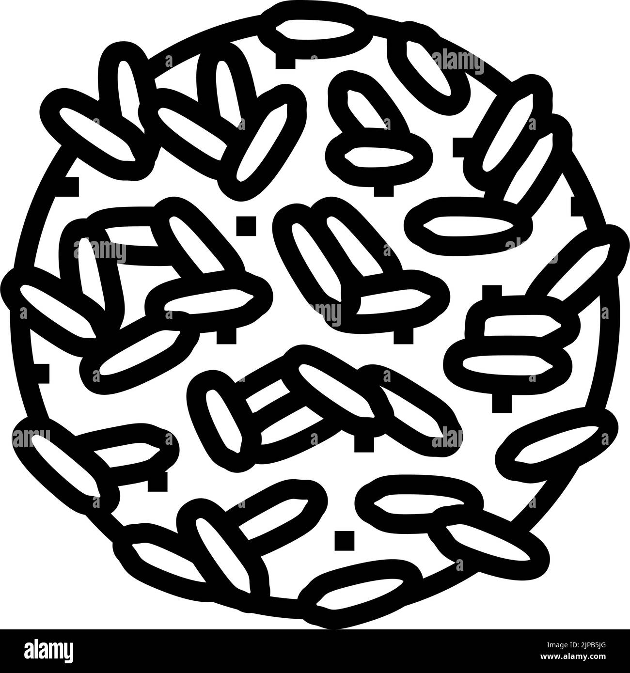 malt beer drink line icon vector illustration Stock Vector Image & Art ...