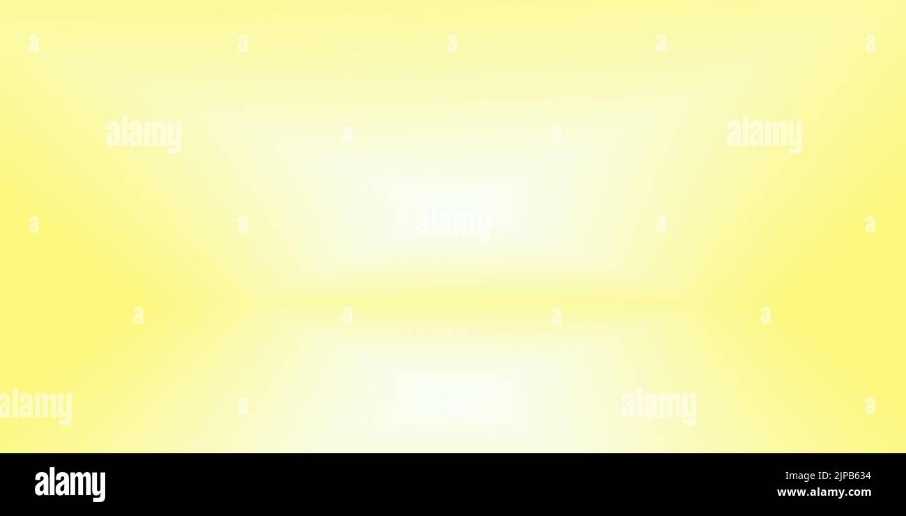 Magic abstract soft colors of shining yellow gradient studio background ...