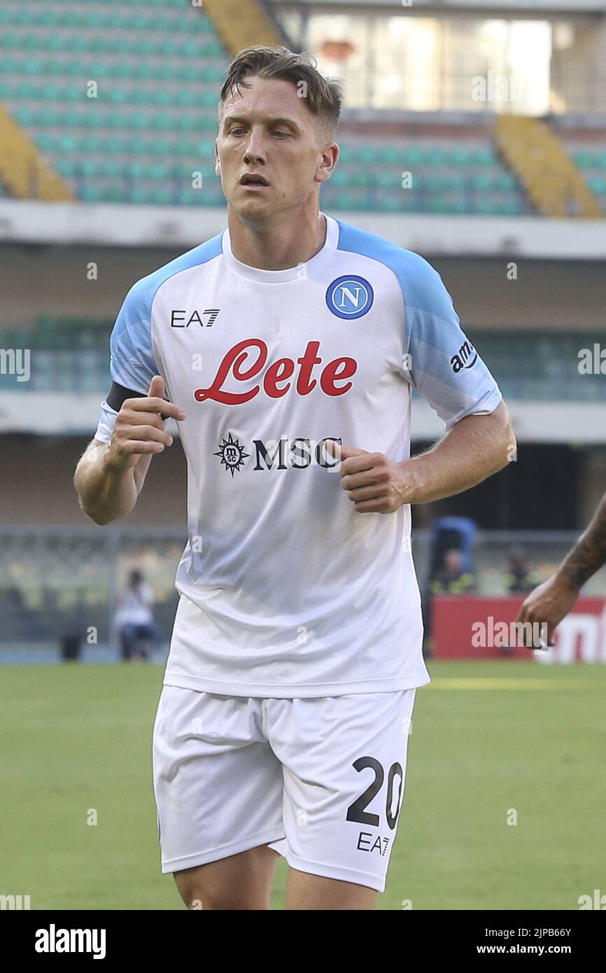Piotr Zielinski of SSC Napoli during Hellas Verona vs SSC Napoli, 1 ...