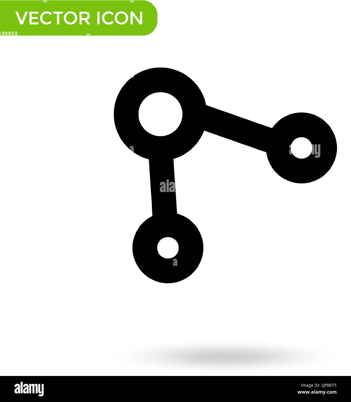 share network icon. minimal and creative icon isolated on white ...