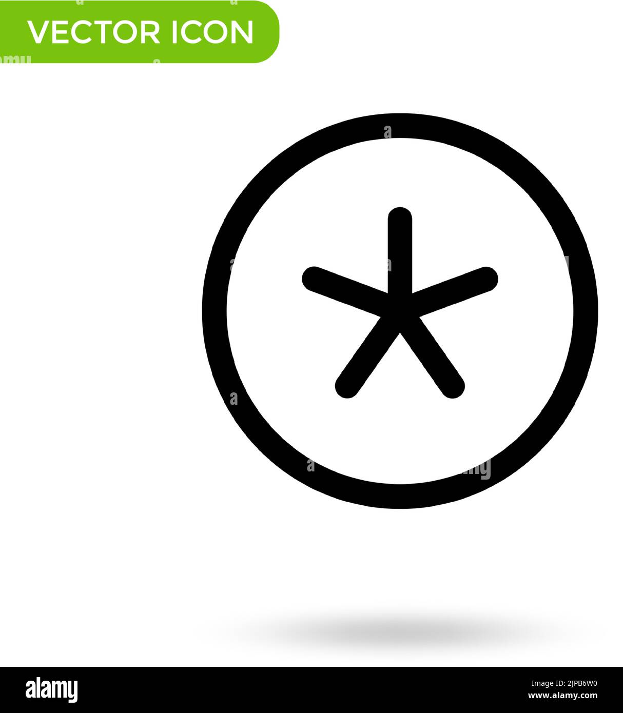 star line icon. minimal and creative icon isolated on white background ...