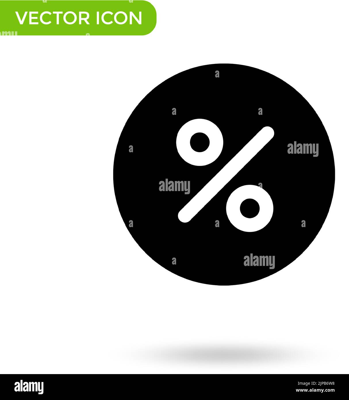 percent icon. minimal and creative icon isolated on white background ...