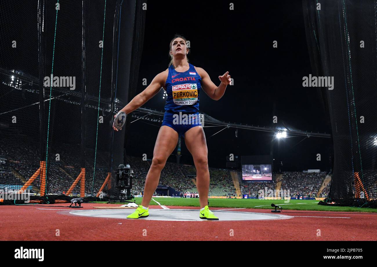 Munich, Germany. 17th Aug, 2022. European Championships, European ...