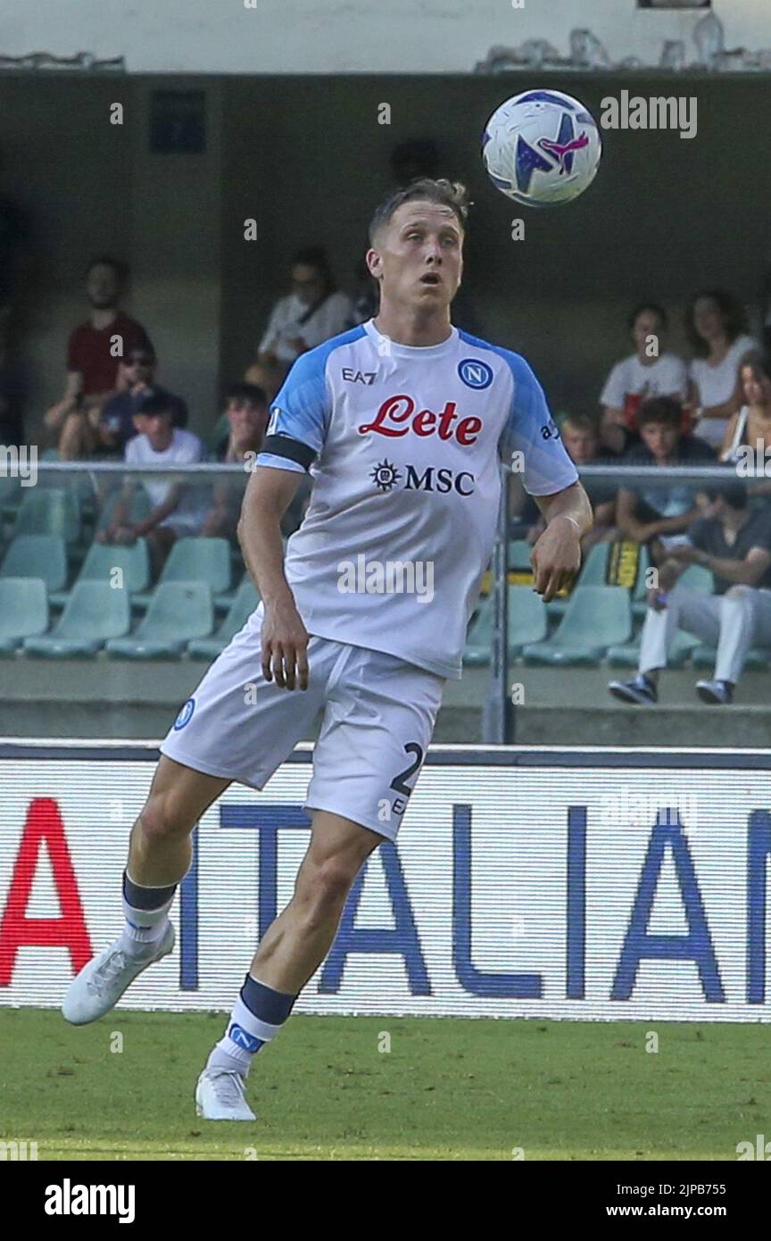 Piotr Zielinski of SSC Napoli during Hellas Verona vs SSC Napoli, 1 ...