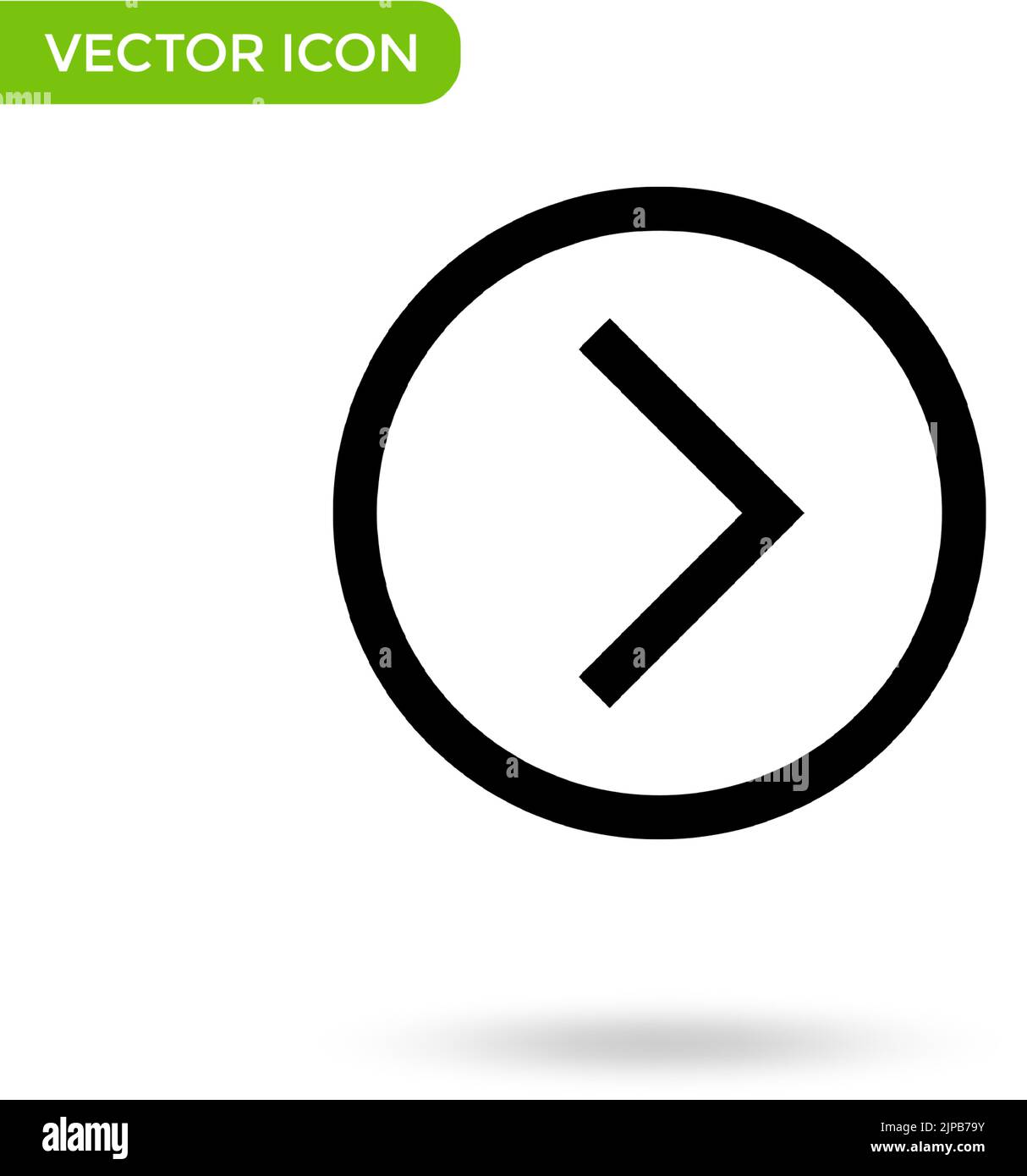 arrow side icon. minimal and creative icon isolated on white background ...