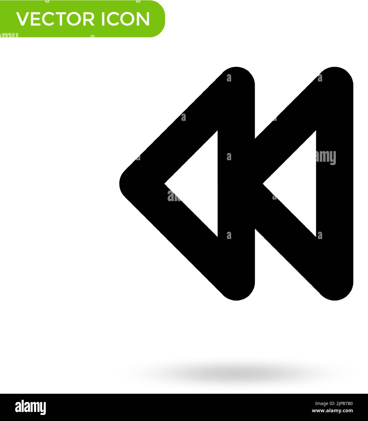 arrow side icon. minimal and creative icon isolated on white background ...