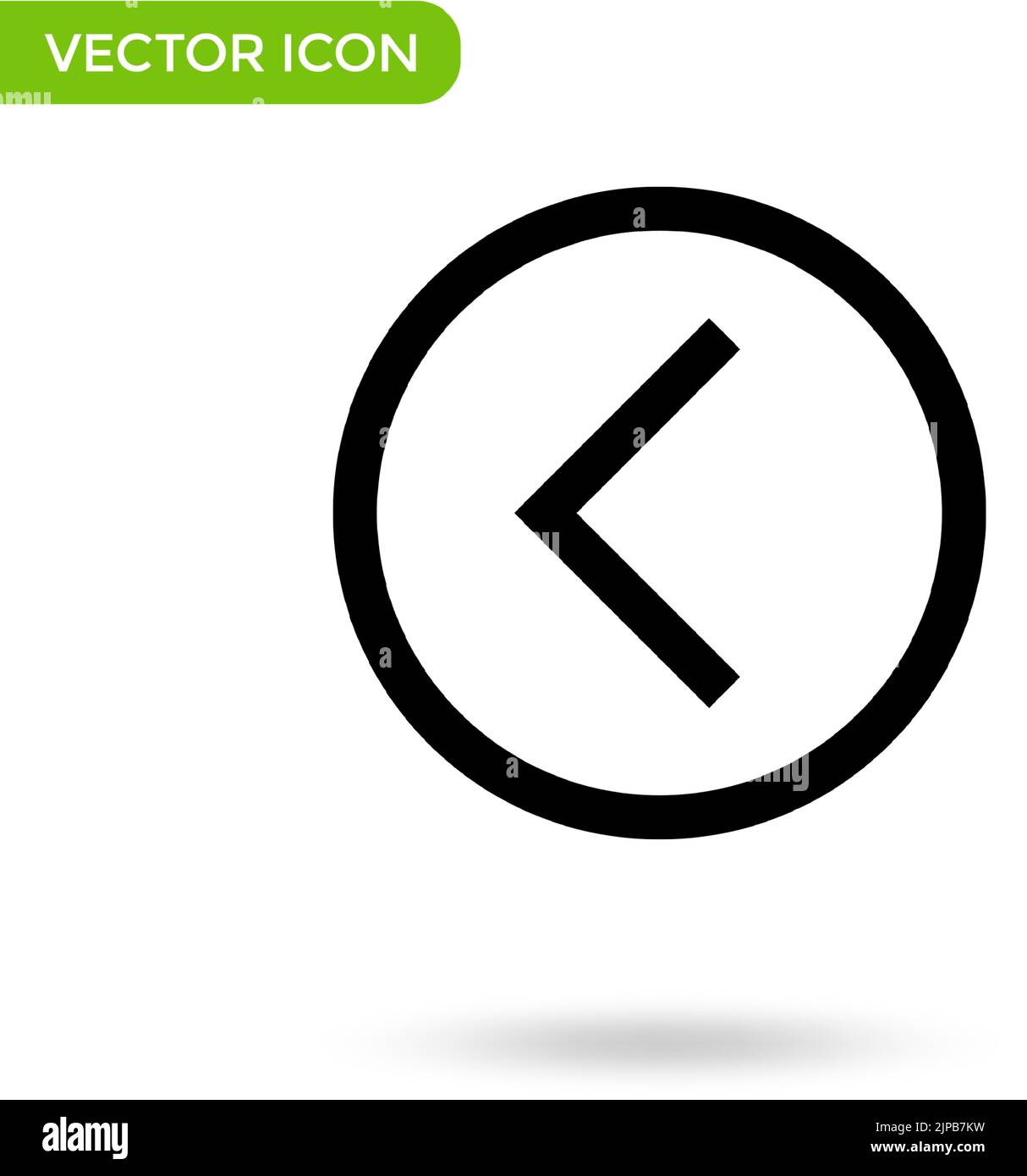 arrow side icon. minimal and creative icon isolated on white background ...