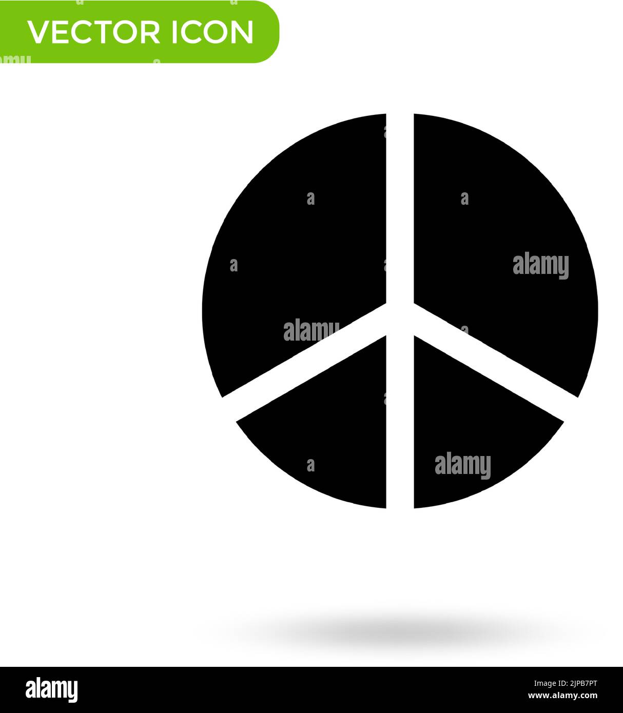 peace icon. minimal and creative icon isolated on white background ...