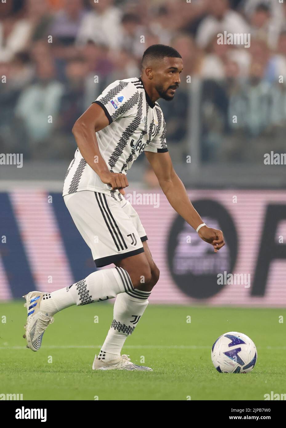 Turin, Italy, 15th August 2022. Gleison Bremer of Juventus during the ...