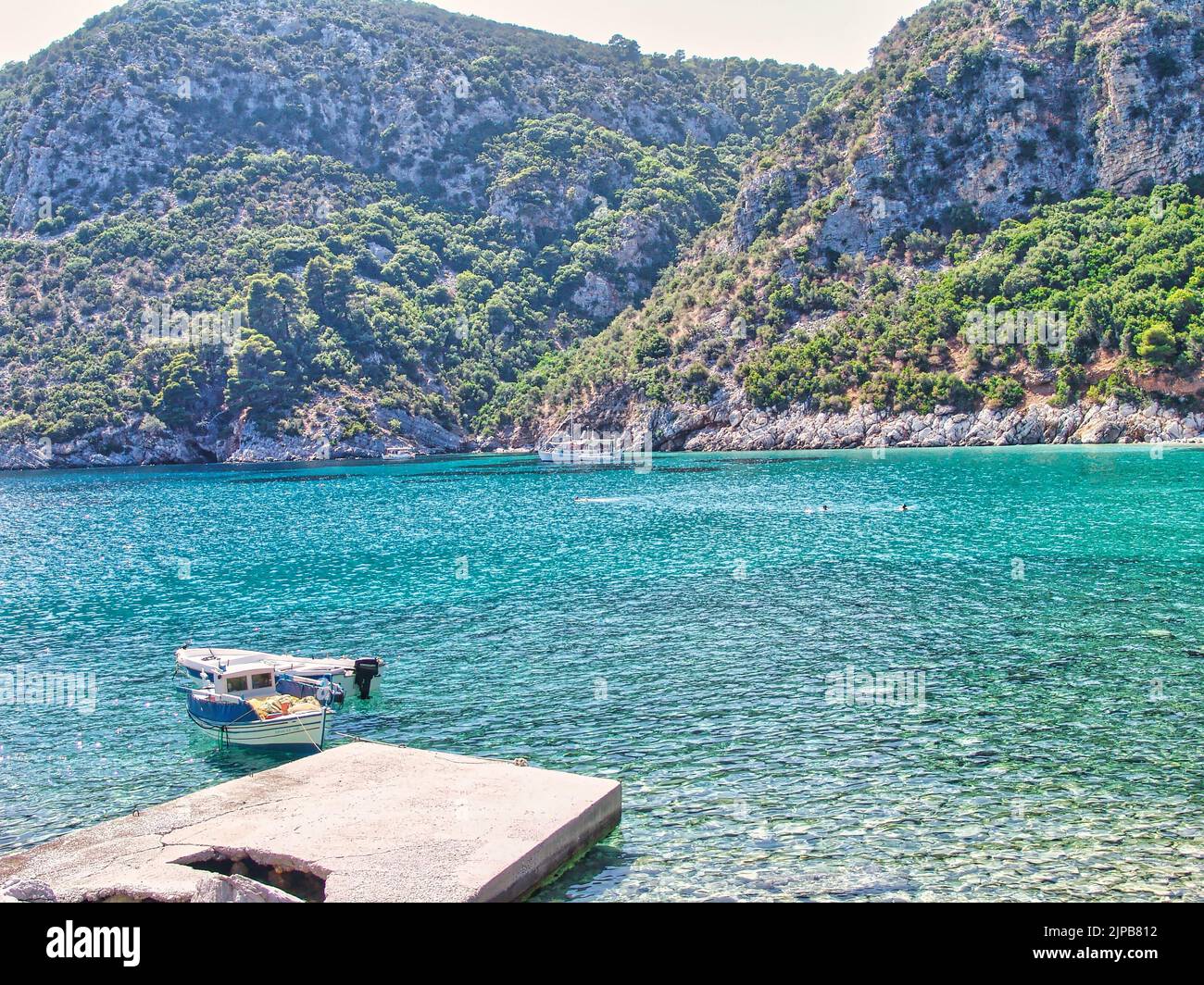 Skopelos beach hi-res stock photography and images - Alamy