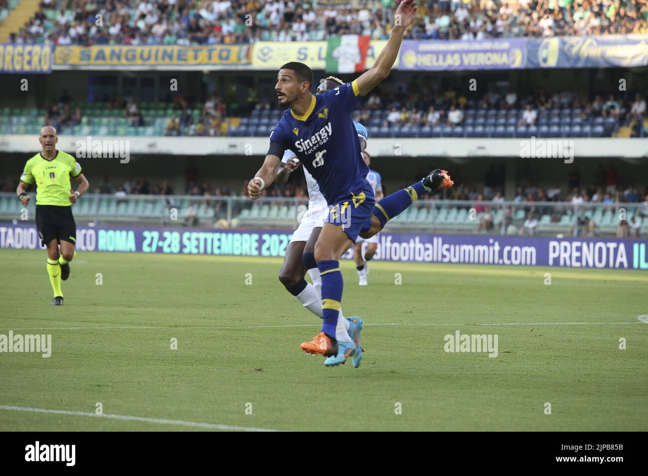 Koray Gunter of Hellas Verona FC during Hellas Verona vs SSC Napoli, 1 ...