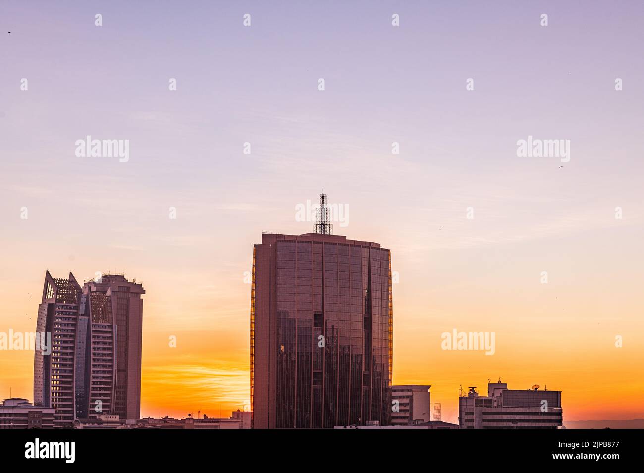 Modern Nairobi Cityscape capital city of Kenya East Africa Landscapes ...
