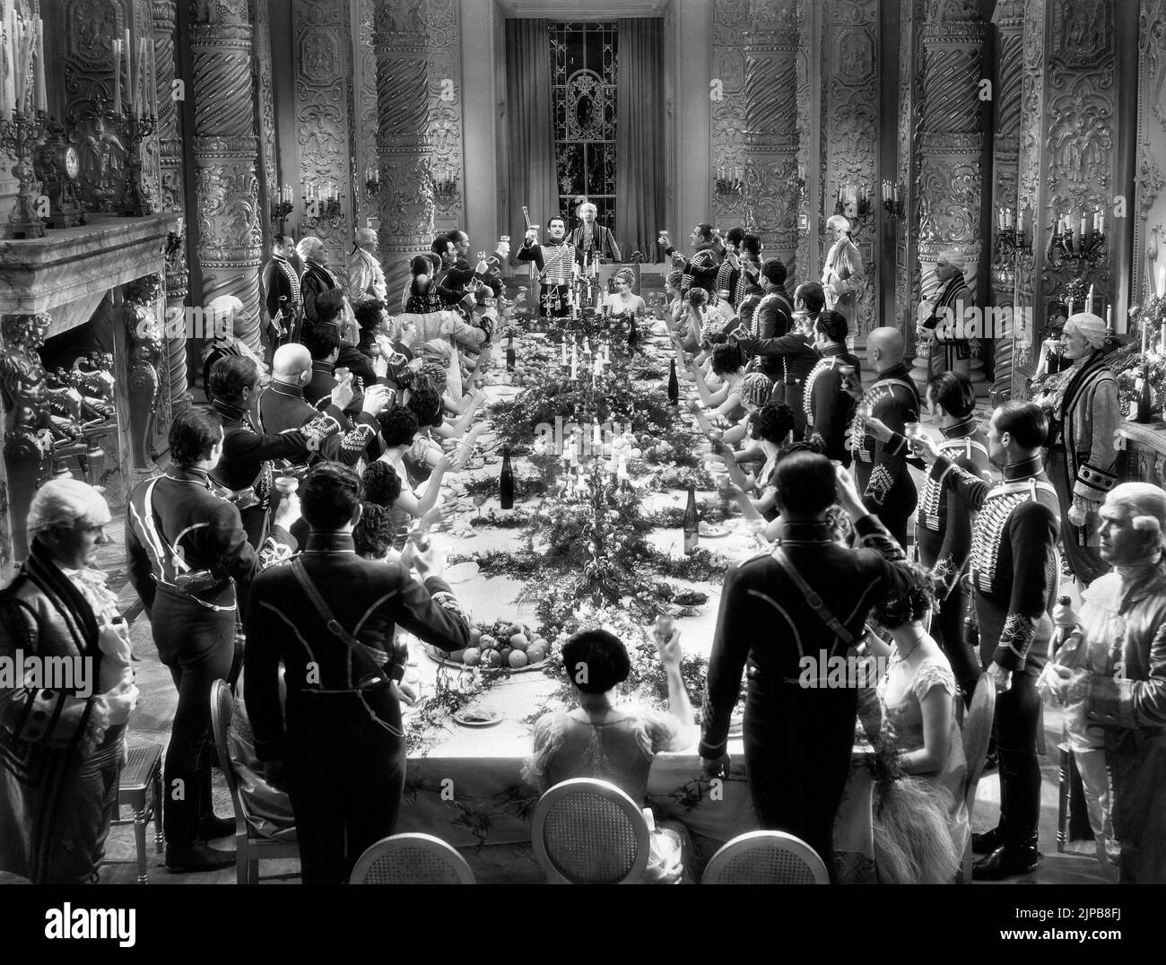 Walter Pidgeon, Vivienne Segal, on-set of the Film, "Bride of the ...