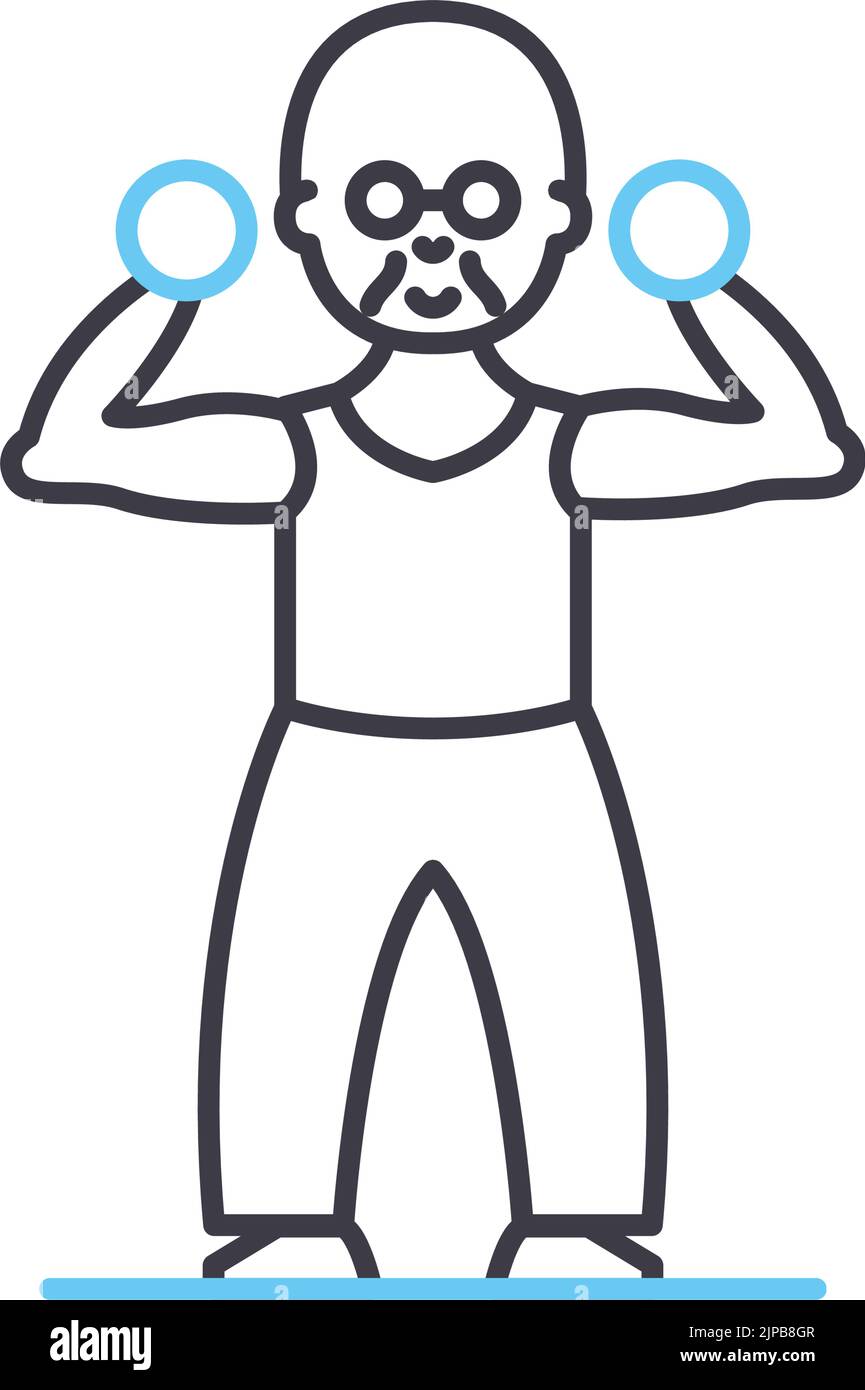 Exercise symbol Cut Out Stock Images & Pictures - Alamy