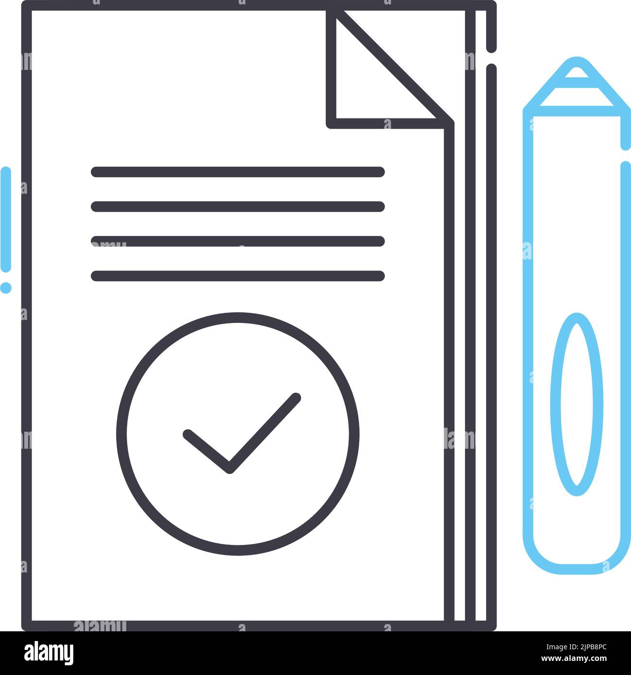 test line icon, outline symbol, vector illustration, concept sign Stock ...