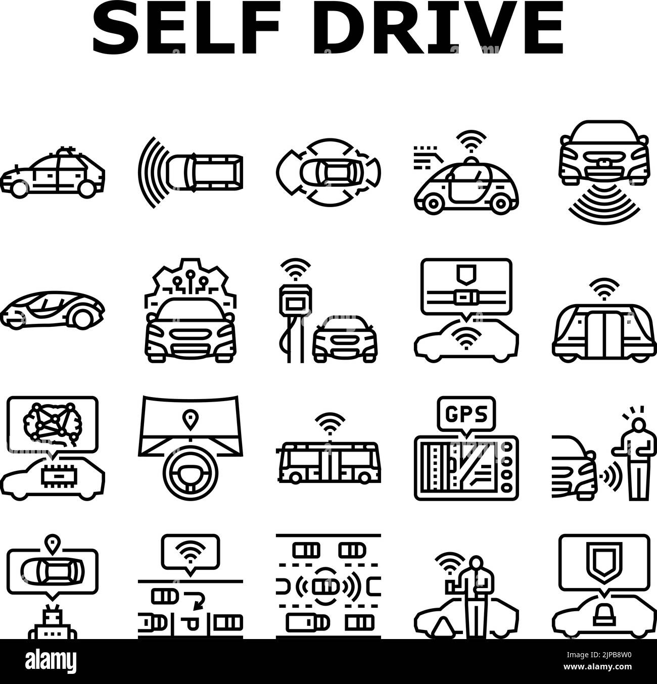 Autonomous vehicle cockpit Black and White Stock Photos & Images - Alamy