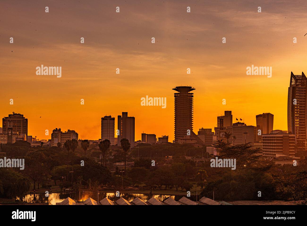 Modern Nairobi Cityscape capital city of Kenya East Africa Landscapes ...