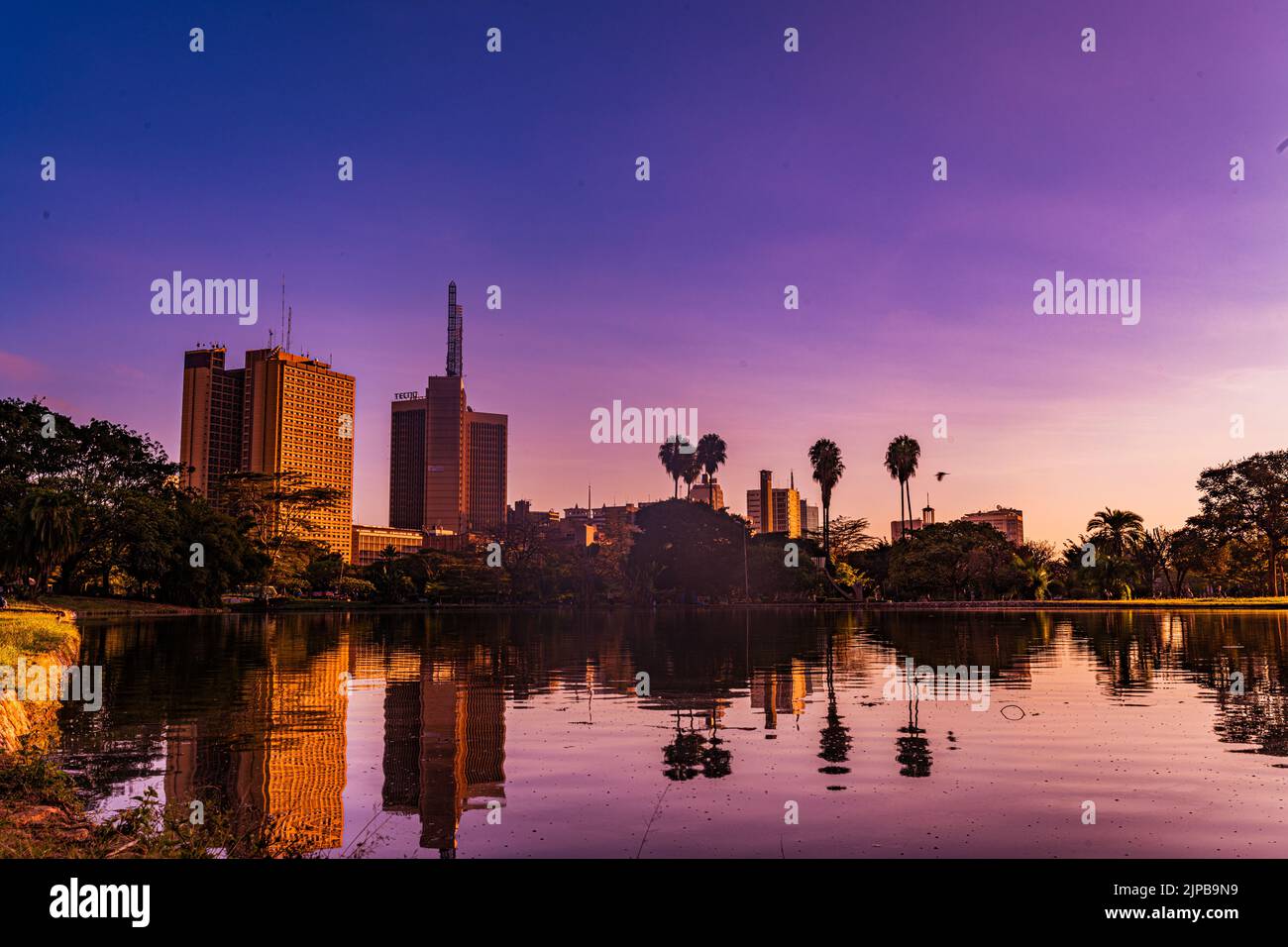 Modern Nairobi Cityscape capital city of Kenya East Africa Landscapes ...