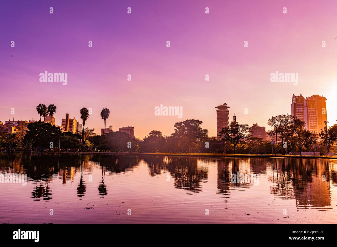 Modern Nairobi Cityscape capital city of Kenya East Africa Landscapes ...