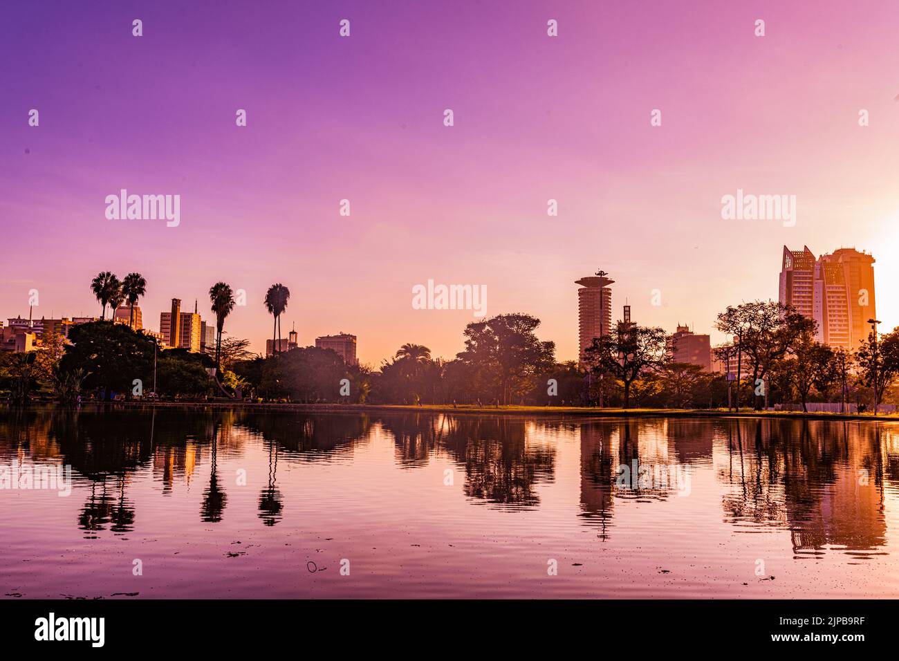 Modern Nairobi Cityscape capital city of Kenya East Africa Landscapes ...