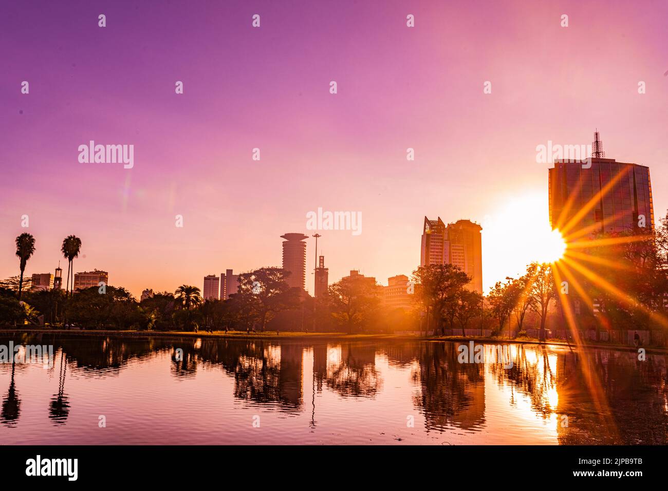 Modern Nairobi Cityscape capital city of Kenya East Africa Landscapes ...