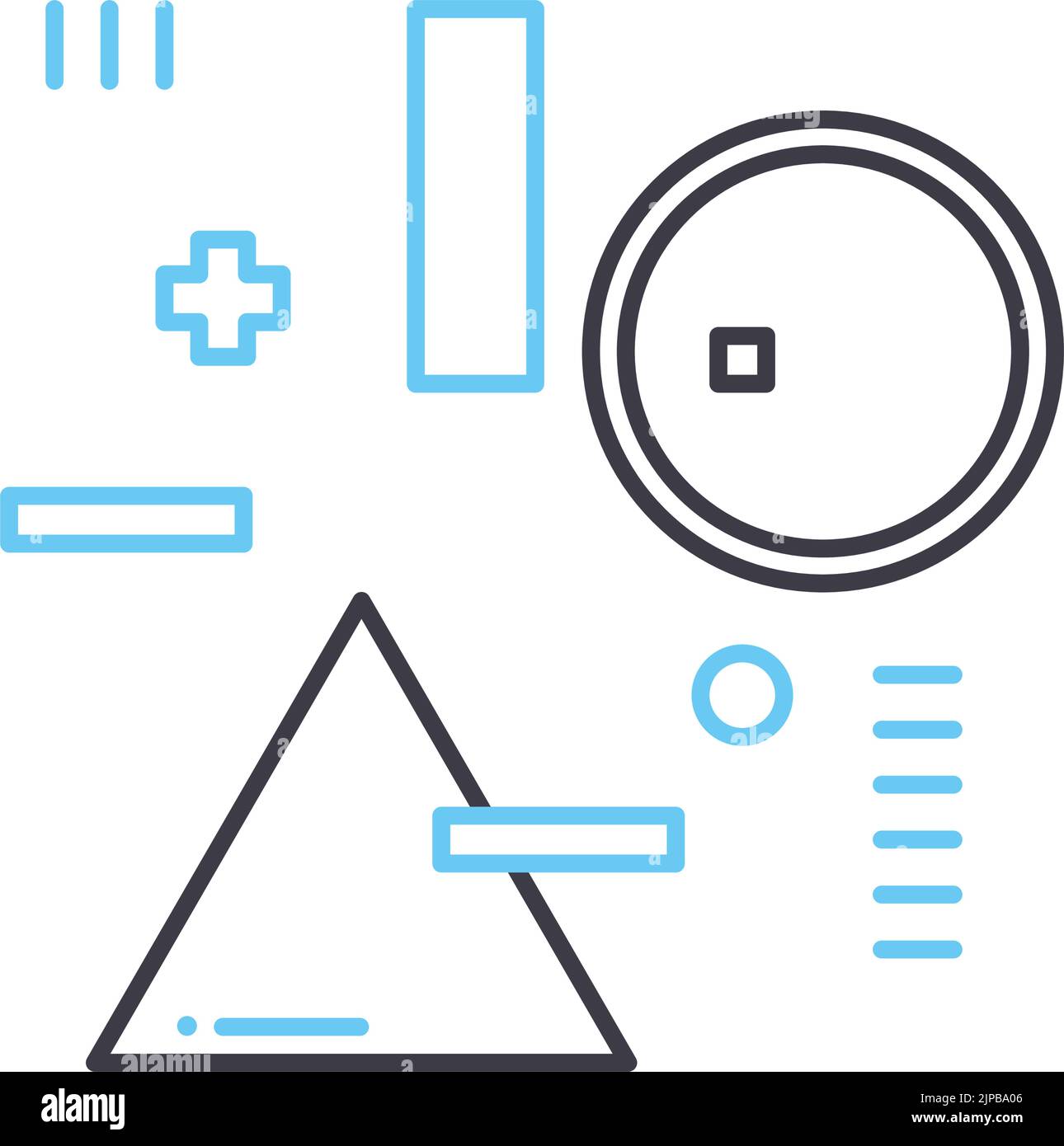 motion graphics line icon, outline symbol, vector illustration, concept ...