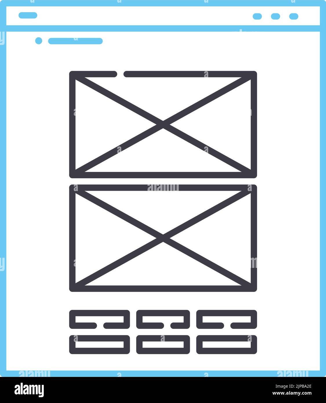 wireframe line icon, outline symbol, vector illustration, concept sign ...