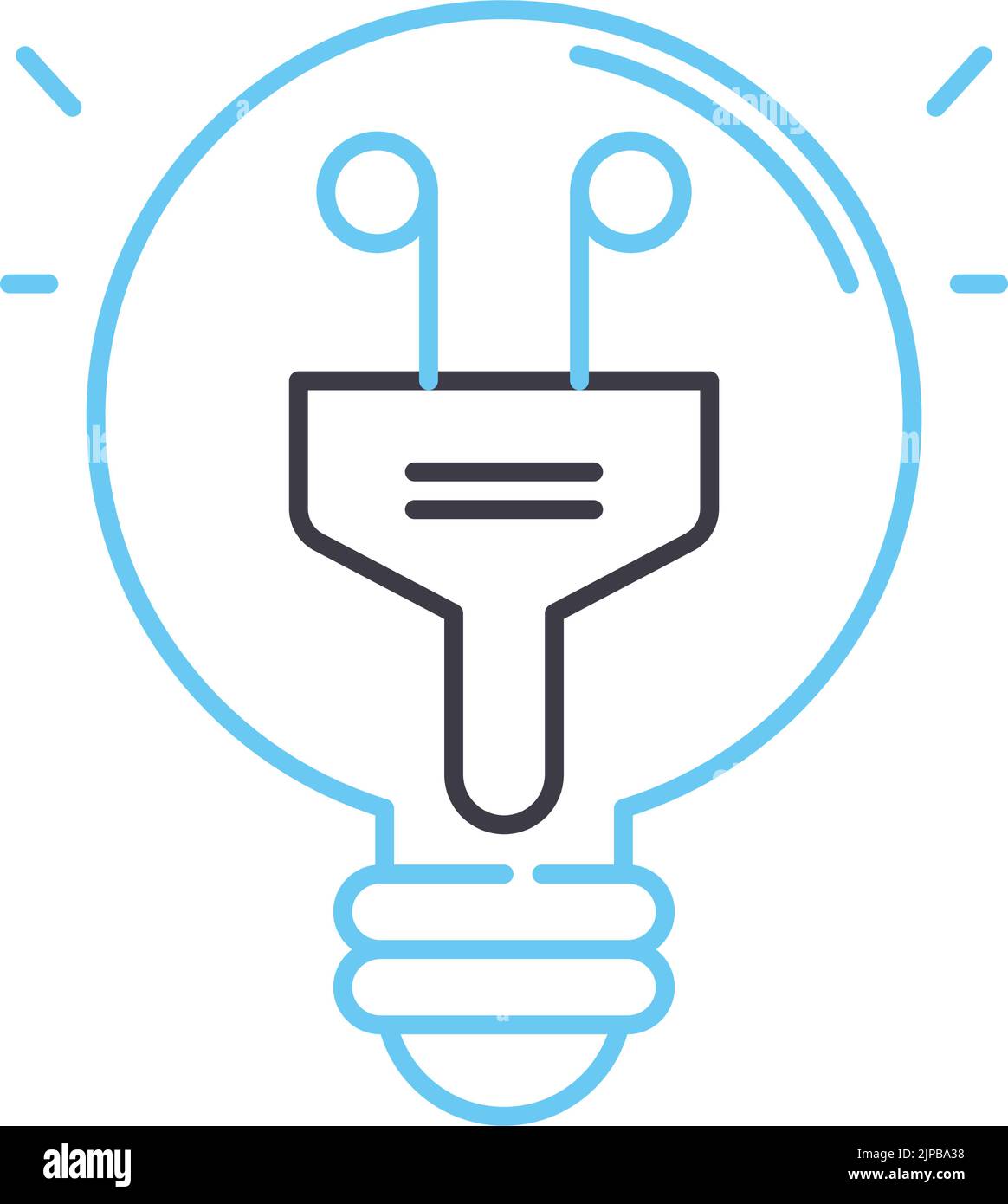 solution line icon, outline symbol, vector illustration, concept sign ... solution line icon, outline symbol, vector illustration, concept sign ...